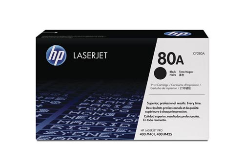 HP LaserJet Pro 400 MFP M 425 dn No. 80X BK, CF280X